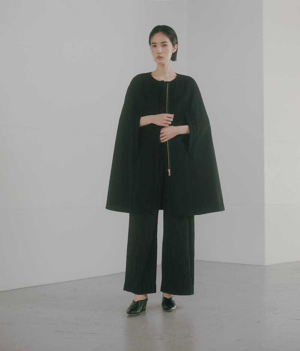 cape mant no collar BLACK – youozeki